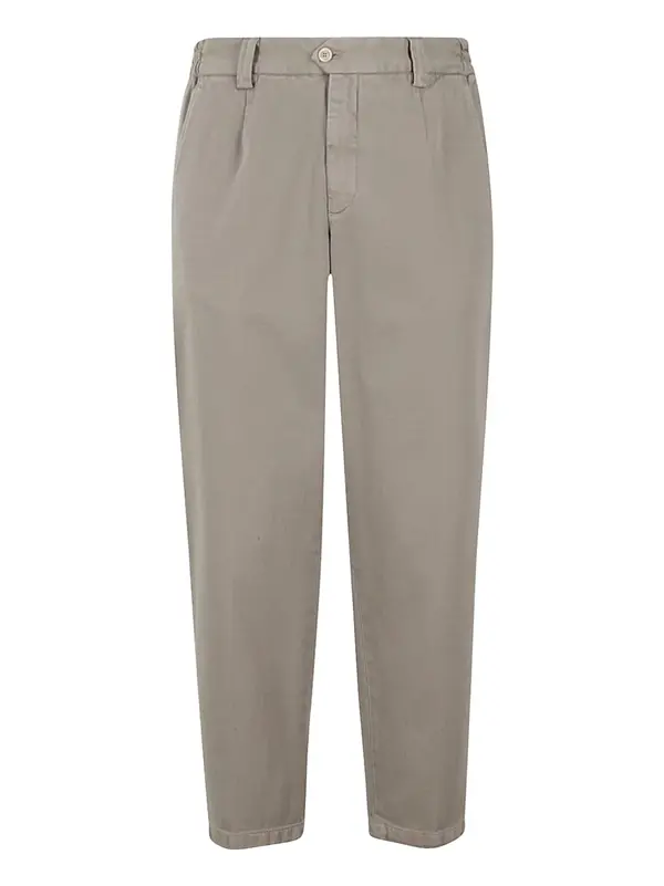 BRIGLIA 1949 Portofino Cropped Trousers - Neutrals