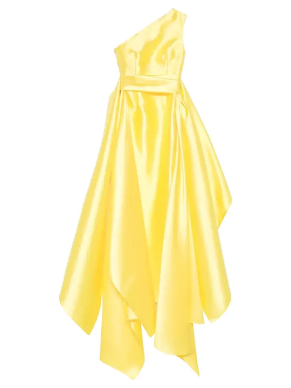 Solace London Charo Gown - Yellow