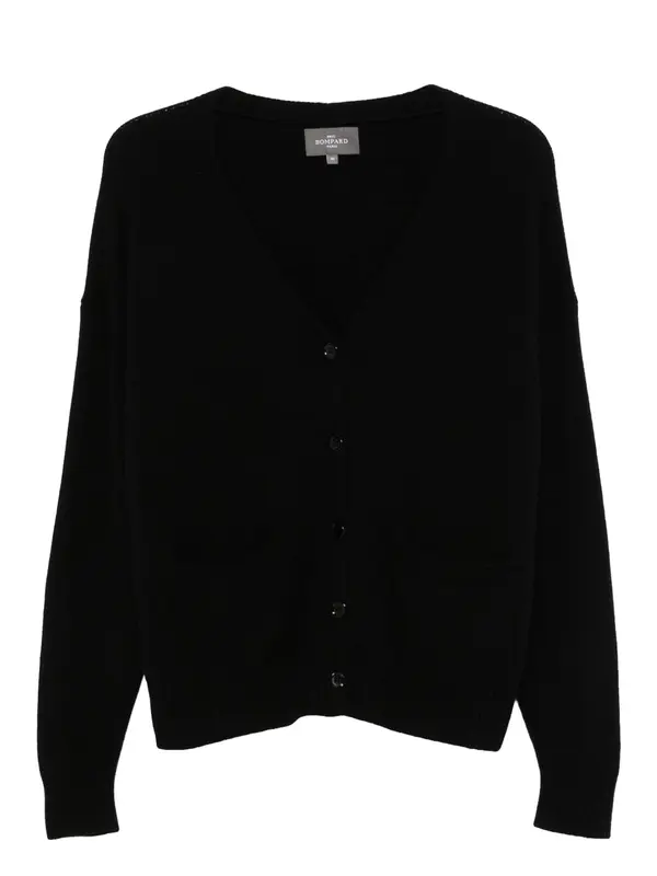 Eric Bompard Button-up Cardigan - Black