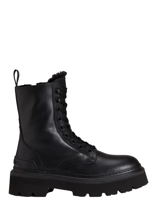 Woolrich Logger Combat Boots - Black