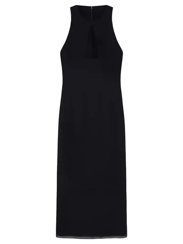 16Arlington Spyri Midi Dress - Black