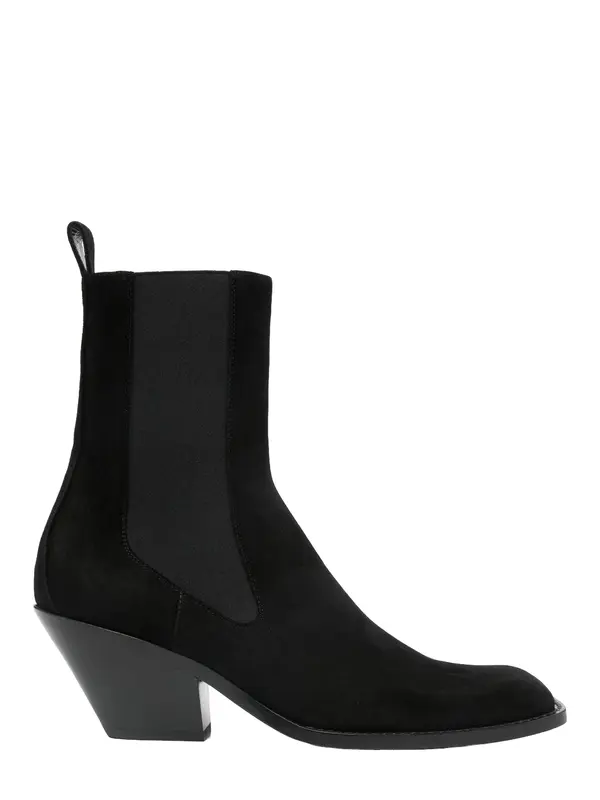 Khaite 65mm Austin Chelsea Boots - Black