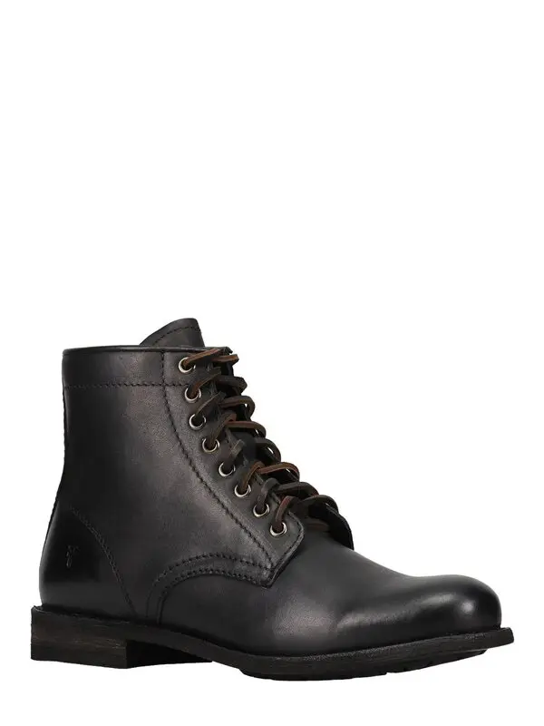 Frye Tyler Flex Lace-up Boots - Black