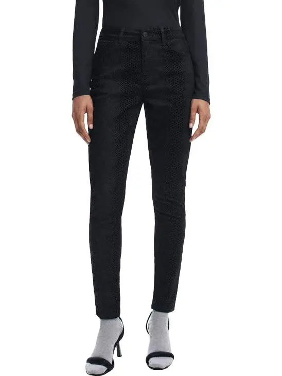 Desigual Elba Straight Leg Jeans - Black