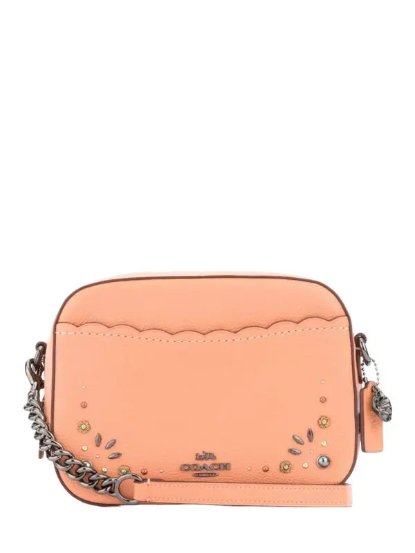 COACH Rivet-detail Camera Bag - Pink