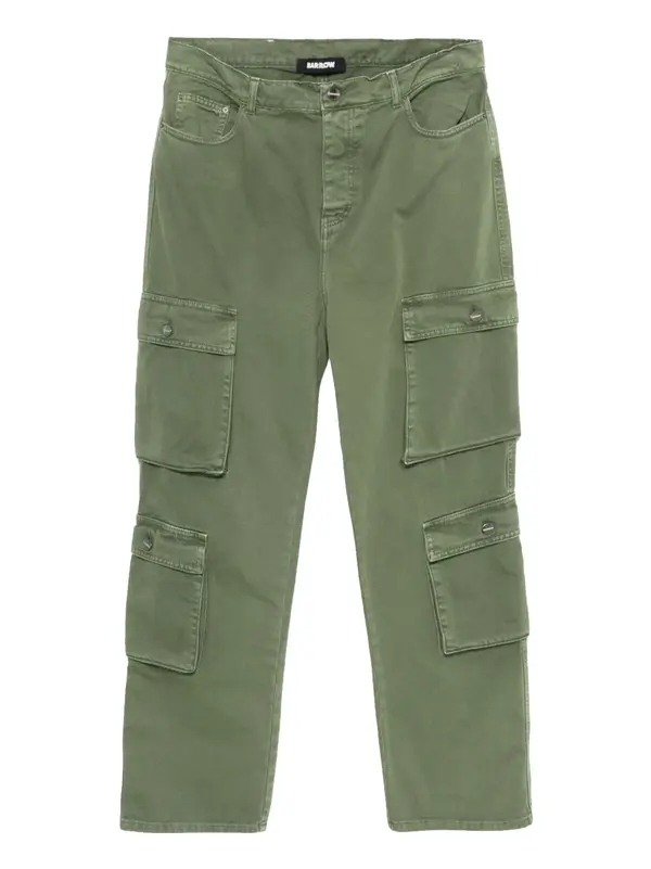 BARROW Cotton Cargo Jeans - Green