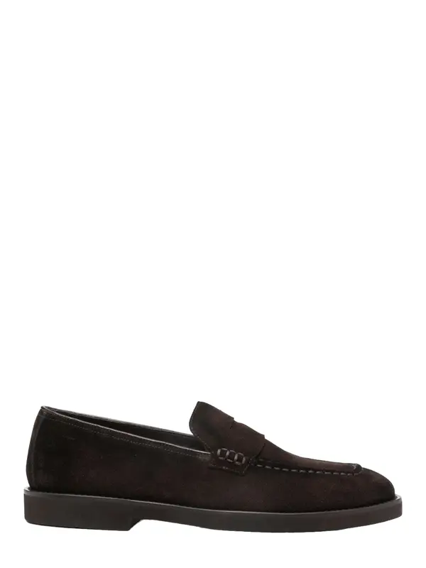 DOUCAL'S Suede Loafers - Brown