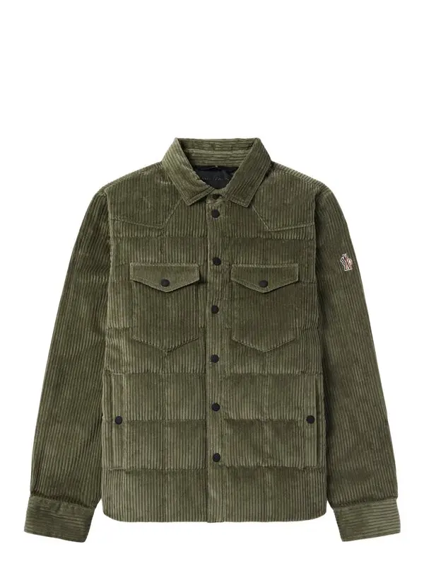 Moncler Gelt Quilted Down Jacket - Green