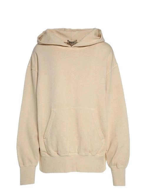 Yeezy Hooded Boxy Fit Sweatshirt - Sand