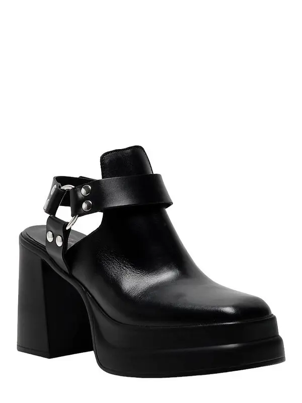 Free People Hybrid Harness Booties - Black Leather