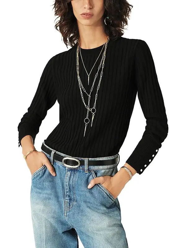 Ba&sh Jinie Sweater - Black