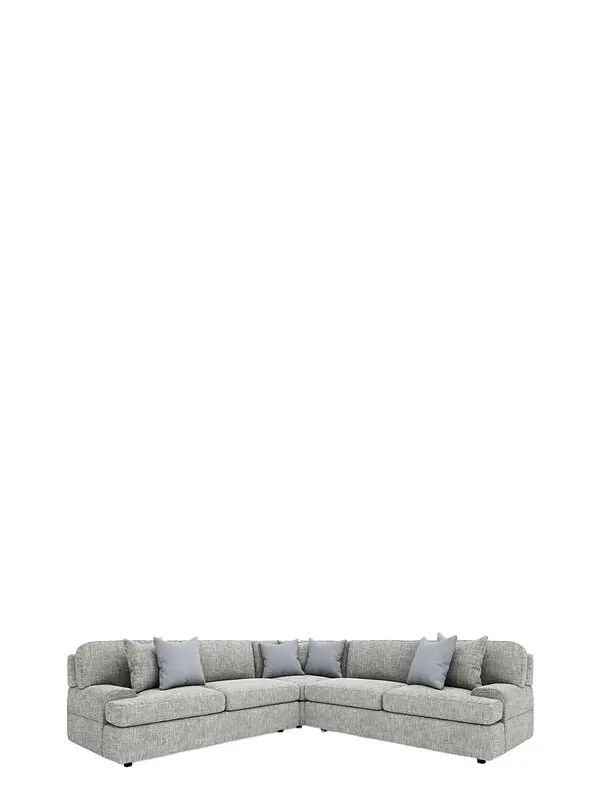 BERNHARDT Carlsbad 3 Piece Sectional - Grey -