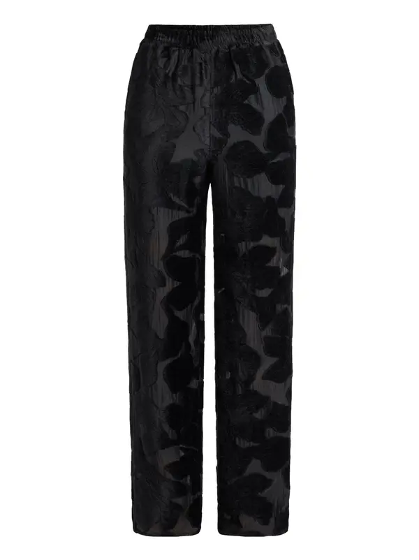 Loulou De Saison Loulou Studio Pares Wide Leg Trousers - Black