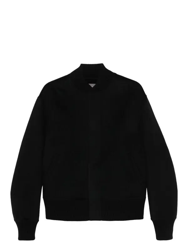 Eric Bompard Double-sided Bomber Jacket - Black