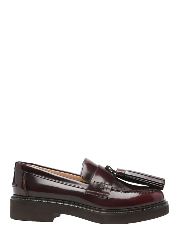 DOUCAL'S Tassel Loafers - Red