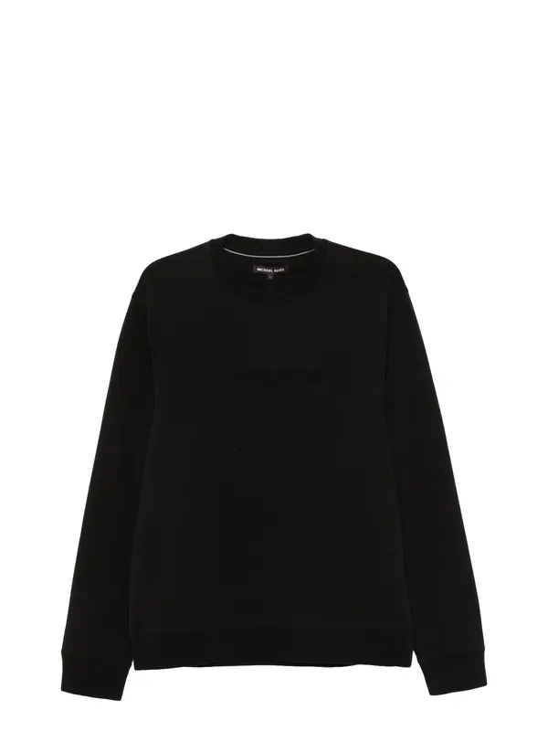 Michael Kors Logo-embossed Sweatshirt - Black