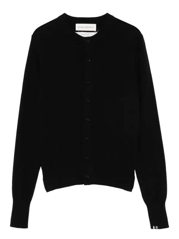 EXTREME CASHMERE X Little 2 Cardigan - Black