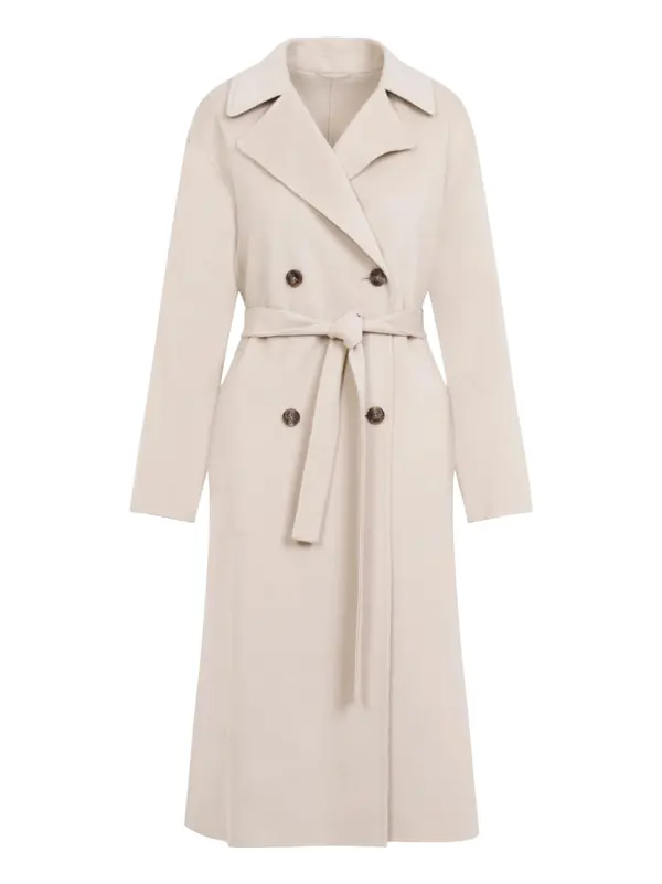 YVES SALOMON Double-breasted Coat - Neutrals