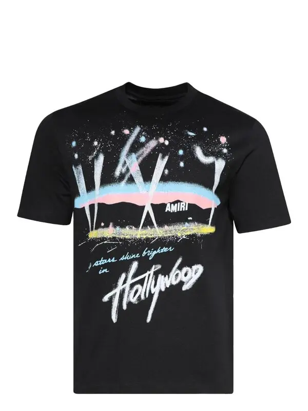 Amiri Hollywood Lights T-shirt - Black