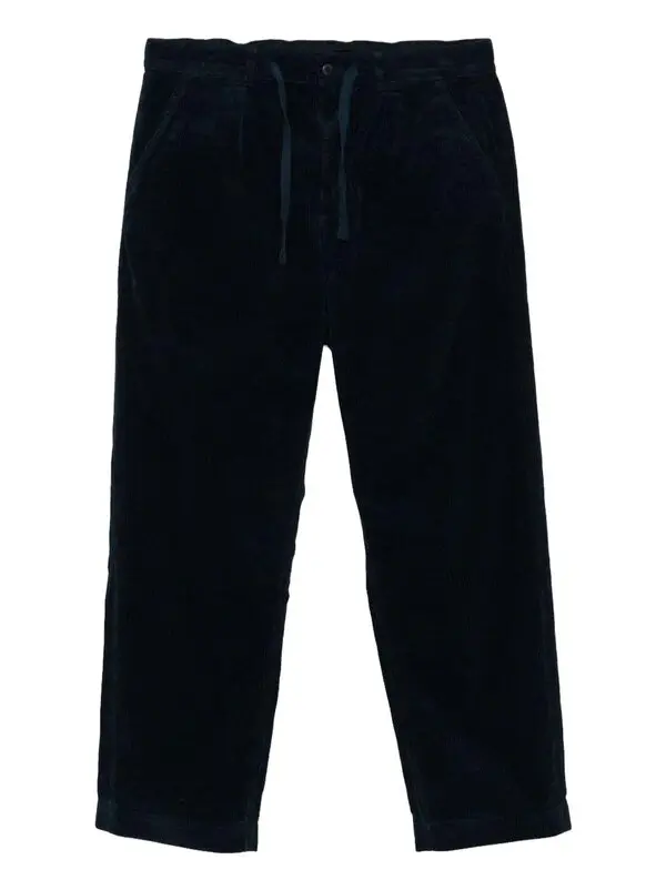 Polo Ralph Lauren Easy Pant Pleated 8w Corduroy - Blue