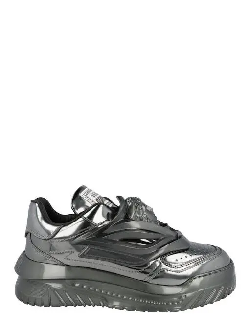 Versace Odissea Metallic Sneakers - Grey