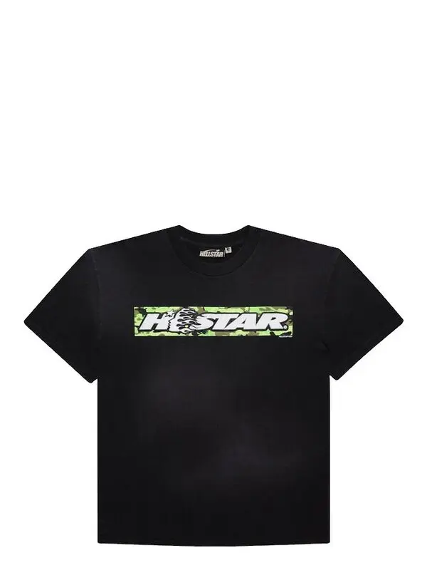 HELLSTAR Box Logo T-shirt - Green