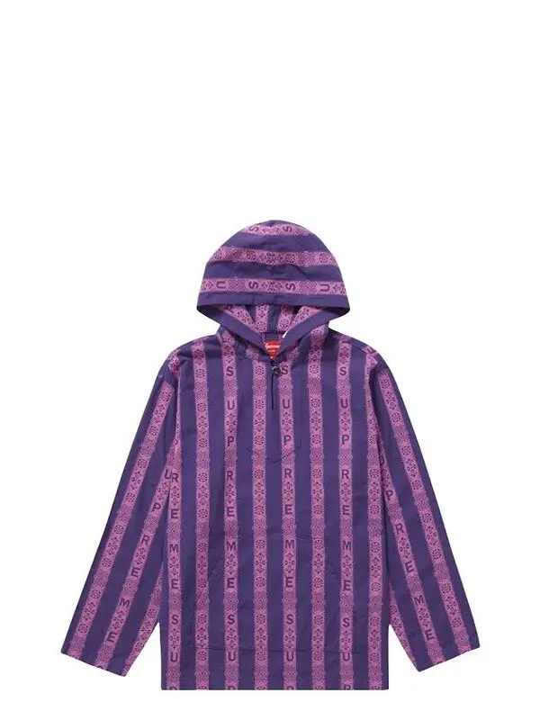 Supreme Hooded Baja Shirt - Light Purple