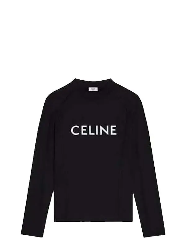 Celine Surf Tlycra Shirt - Black/white