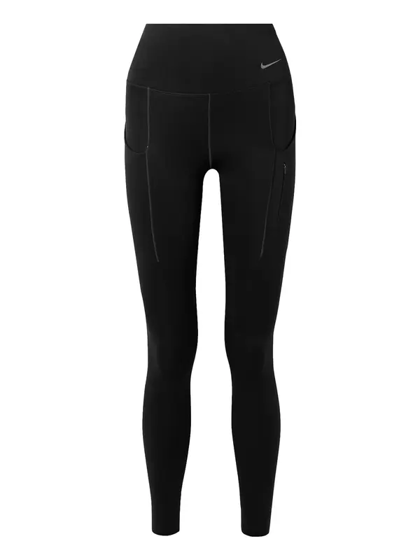 Nike Go Cropped Dri-fit Infinalock Leggings - Black