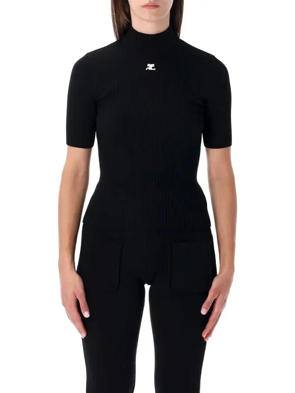 COURREGES Sweater - Black