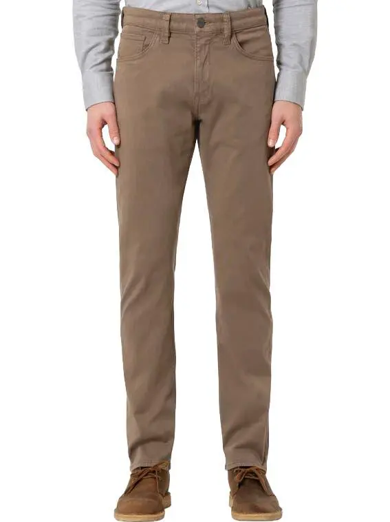 34 Heritage Charisma Relaxed Straight Leg Twill Trousers - Timber Twill