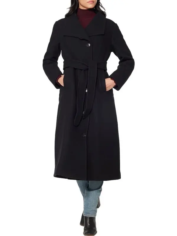 NORWEGIAN WOOL City Long Waterproof Down Coat - Black