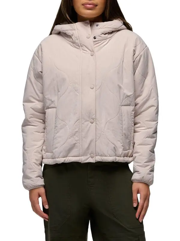Prana Encinitas Quilted Jacket - Almond