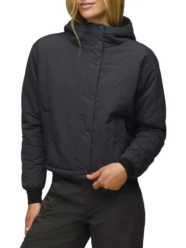 Prana Encinitas Quilted Jacket - Charcoal