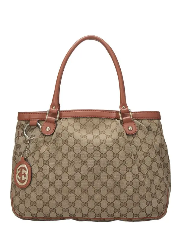 Gucci Original Gg Sukey Handbag - Orange