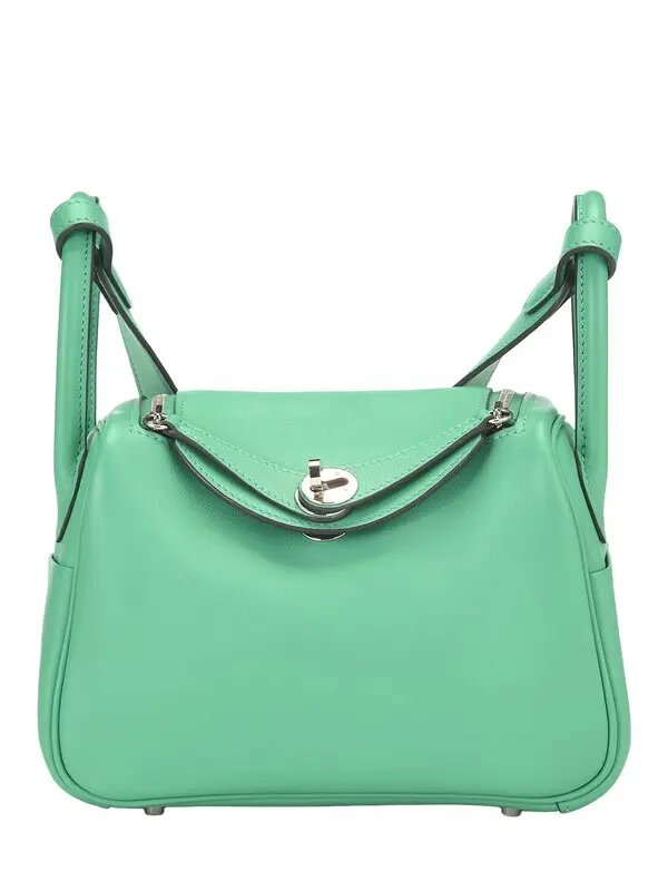Hermès Vert Bosphore Swift Verso Lindy 20 - Menthe