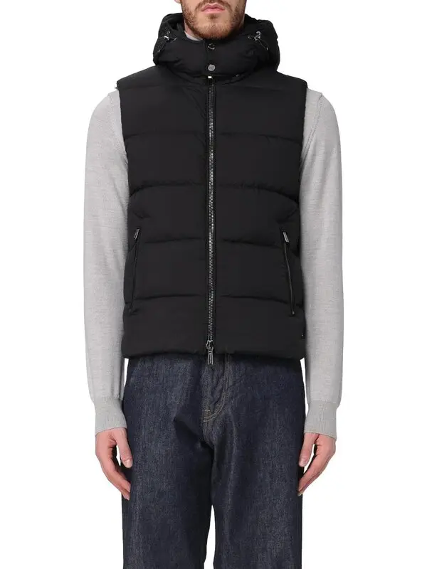 MOORER Suit Vest - Black