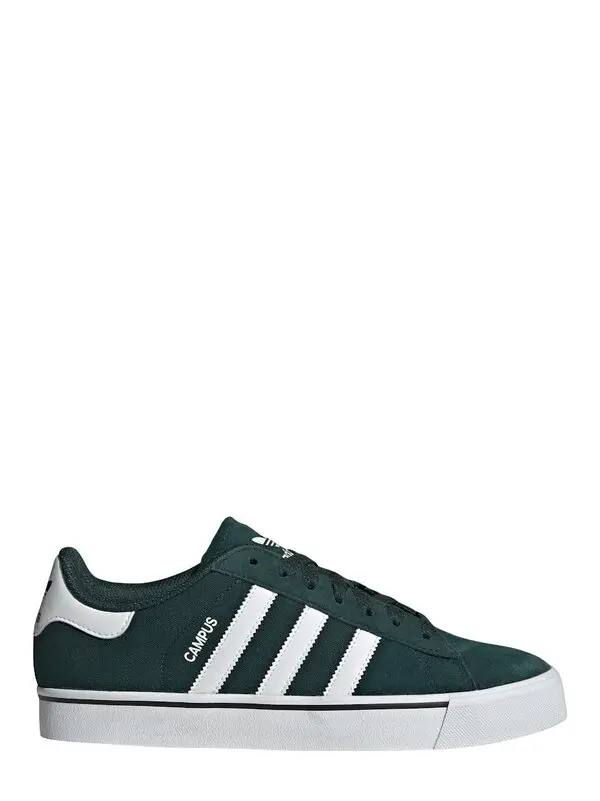 Adidas Campus Vulc Sneakers - Green Night/cloud White/gum
