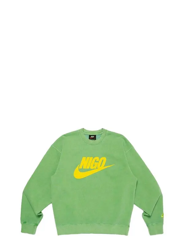Nike X Nigo Nrg Fleece Crew Sweatshirt - Green