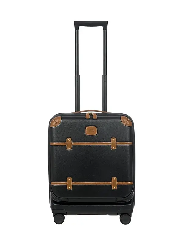 Bric'S Bellagio 21" Expandable Carry-on Spinner With Pocket - Black