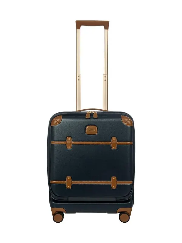 Bric'S Bellagio 21" Expandable Carry-on Spinner With Pocket - Blue