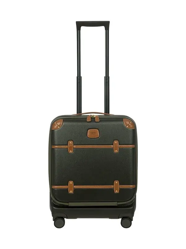 Bric'S Bellagio 21" Expandable Carry-on Spinner With Pocket - Olive