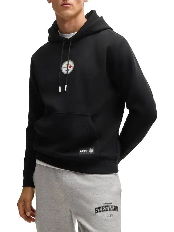 BOSS X Nfl Graphic Hoodie - Pittsburgh Steelers
