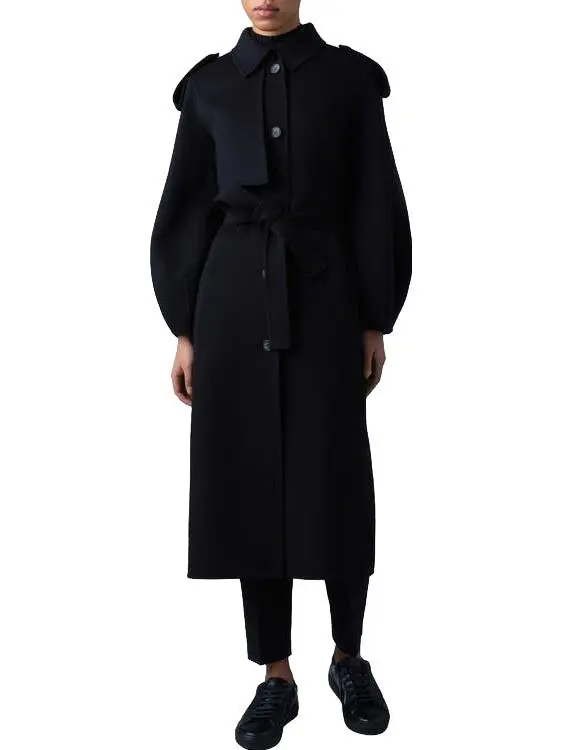Mackage Ceyla Double-face Wool Coat - Black