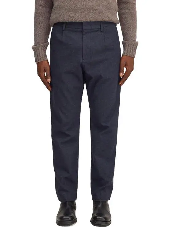 Nn07 Bill 1067 Pleated Dress Pants - Deep Navy