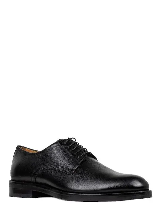 DONALD PLINER Russell Leather Derby - Black