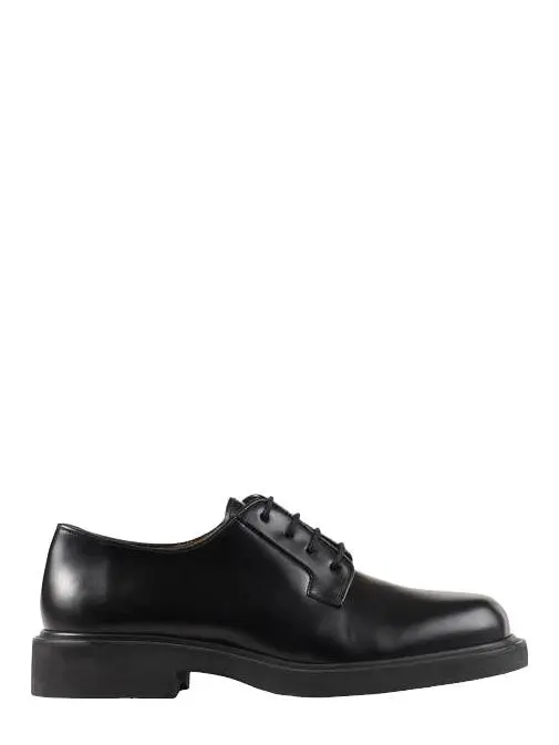 Sandro Patent Leather Derby Shoes - Black