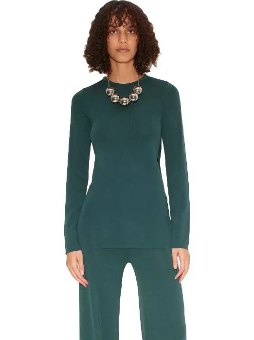 SIMONMILLER Canoga Long Sleeve Knit Top - Fern