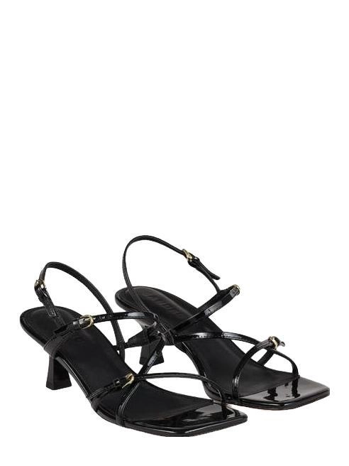 Sandro Strappy Sandals - Black
