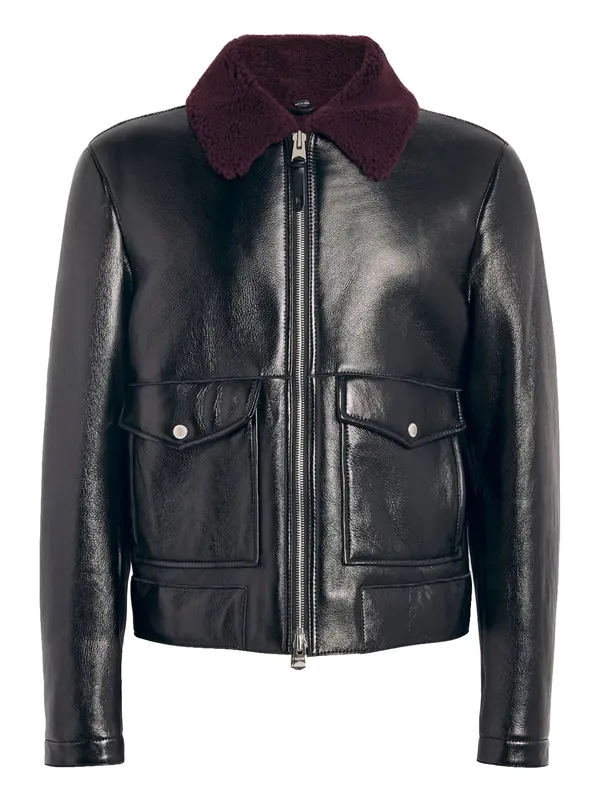 Mackage Sheepskin Enzo Jacket - Black